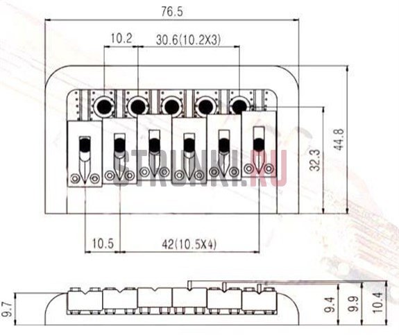 Бридж фиксированный Paxphil BN201-CR, хром - купить онлайн с доставкой ...