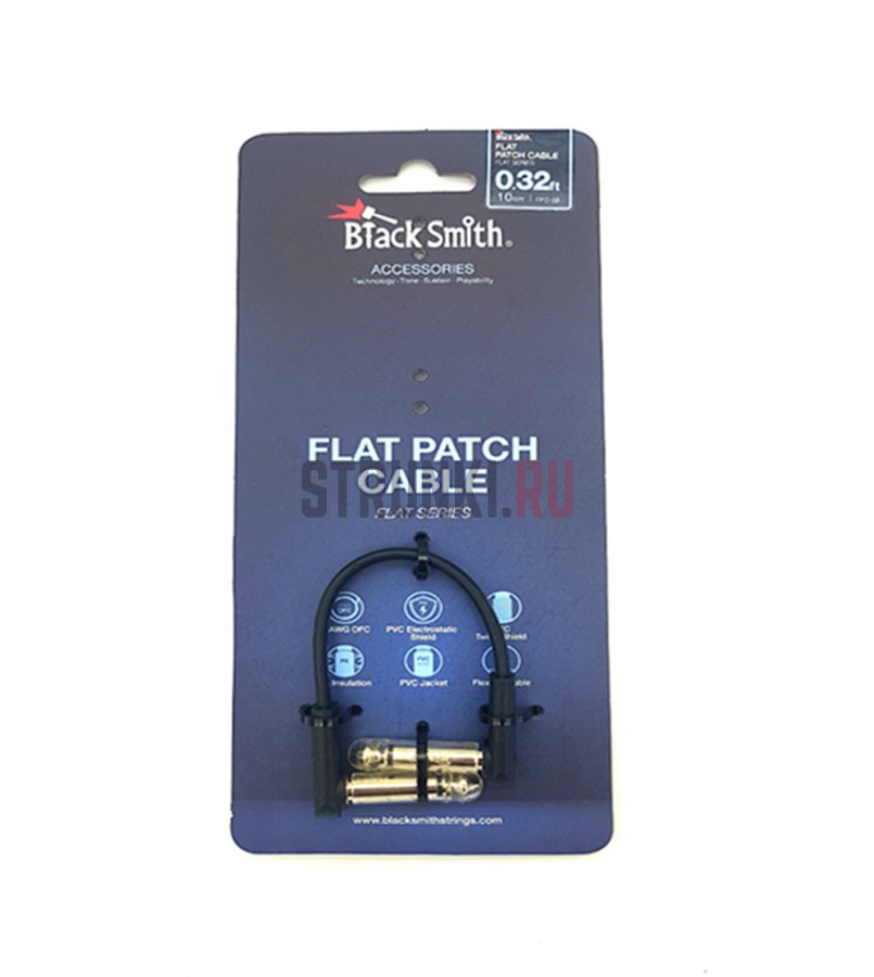 Патч кабель BlackSmith Flat Patch Cable 0.32ft FPC-10, 10см - купить ...
