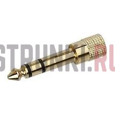 Переходник (разъем переходной) с 3,5 мм на 6,35 мм Alctron C2114 ...