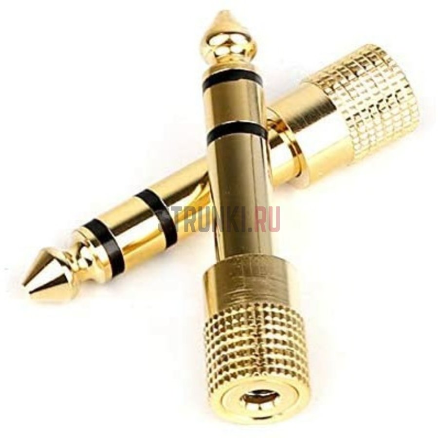 Переходник (разъем переходной) с 3,5 мм на 6,35 мм Alctron C2114 ...