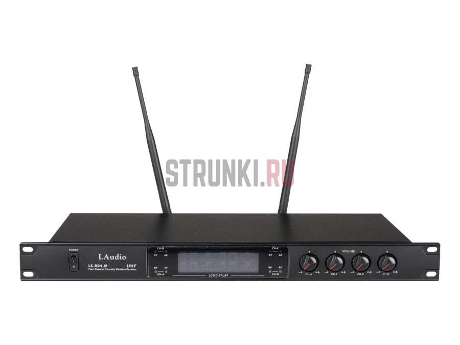 Радиосистема вокальная, LAudio LS-804-M, 4 ручных передатчика - купить онлайн с доставкой ...