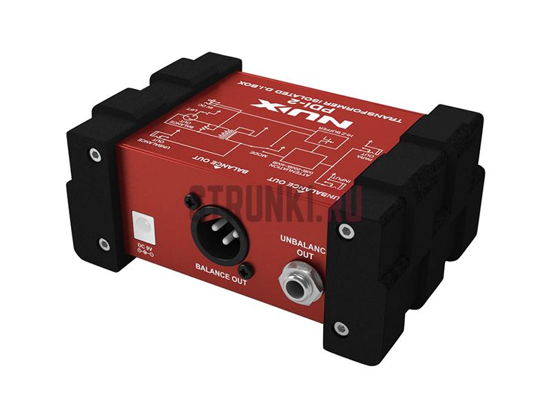 Преобразователь акустического сигнала, Nux Cherub PDI-2 D.I. Box ...