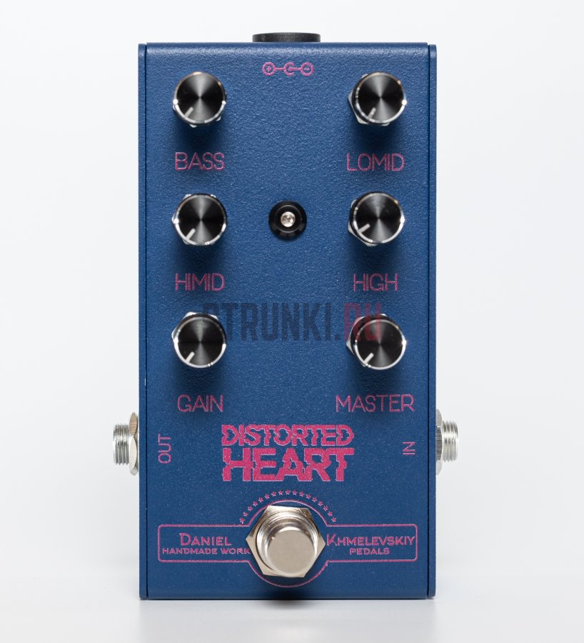 Гитарный предусилитель Daniel Khmelevskiy Pedals Distorted Heart - купить онлайн с доставкой ...