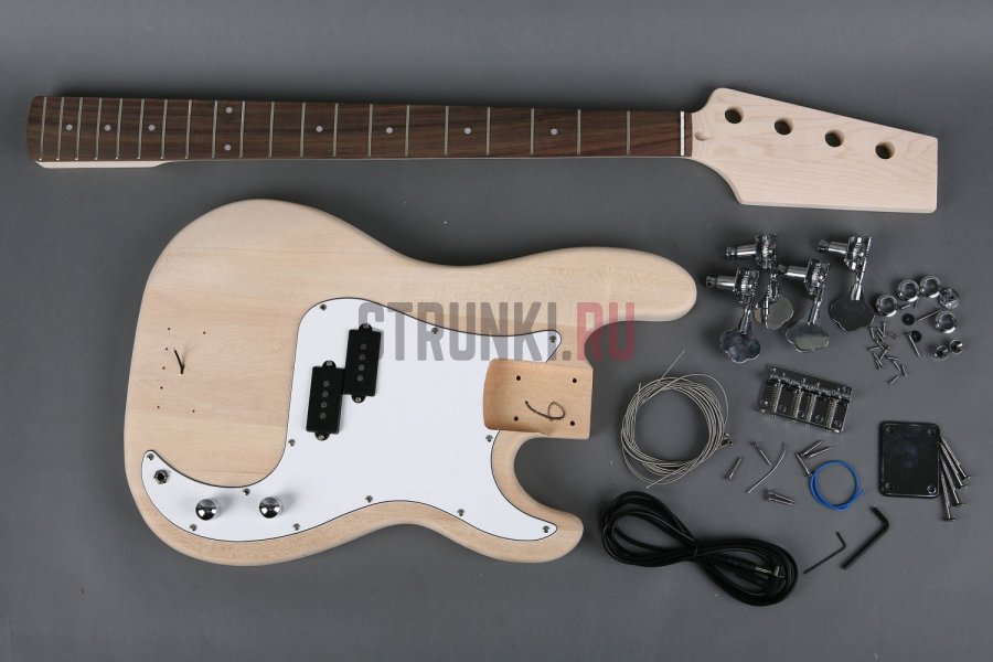 Комплект для самостоятельной сборки бас-гитары Precision Bass, DIY Byguitar GK SPB 10 - купить ...