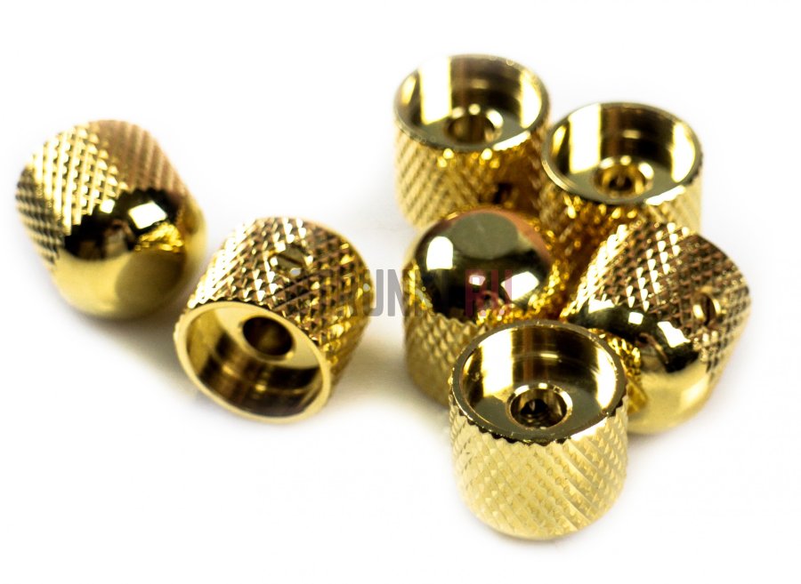 Ручка потенциометра Hosco MKG-19D, Dome style, универсальная, золото - купить онлайн с доставкой ...